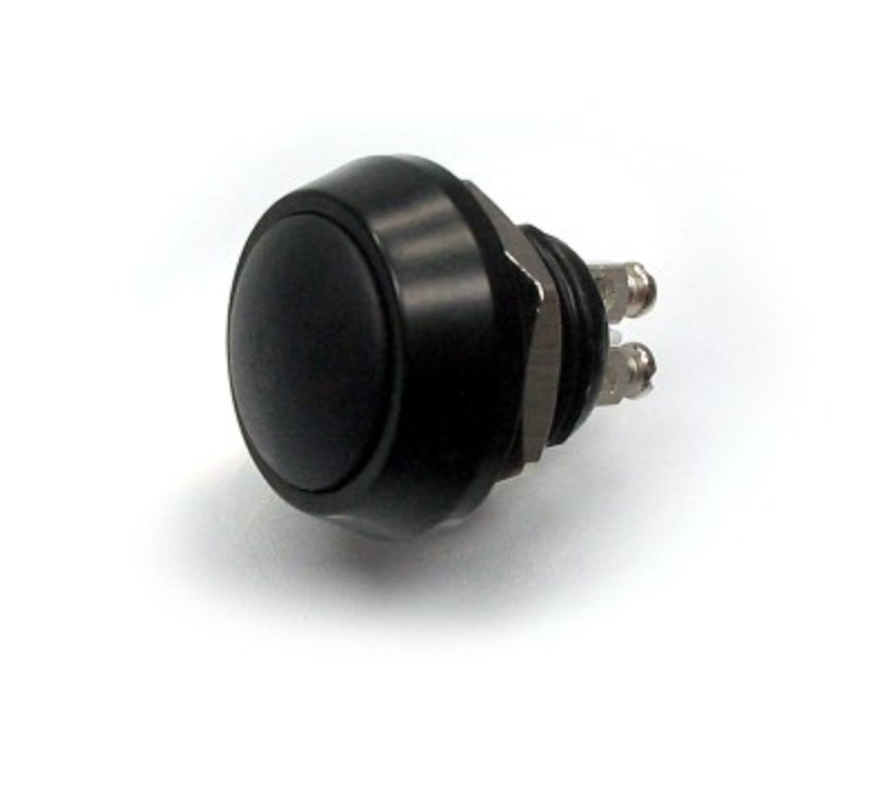 Motogadget M12 Compact Push Button (Colour: Black) :: Express Post Delivery